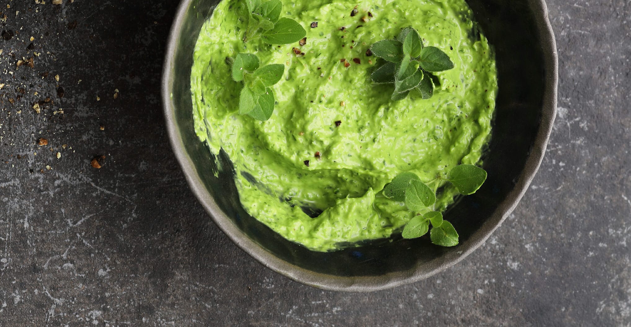 Groene knoflooksaus - Severin